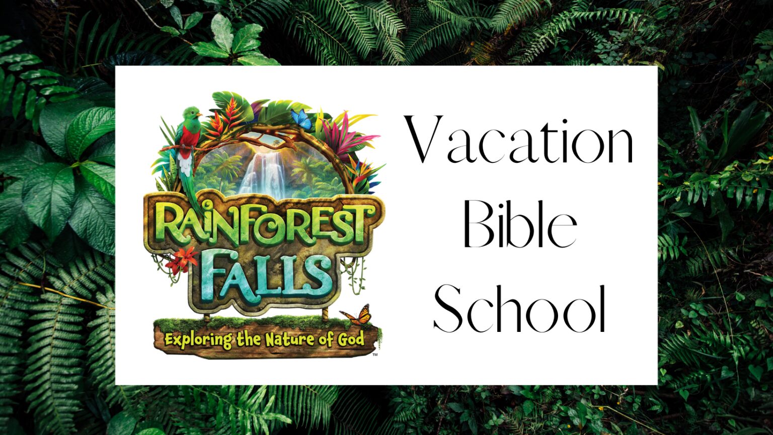 Vacation Bible School - Most Holy Eucharist